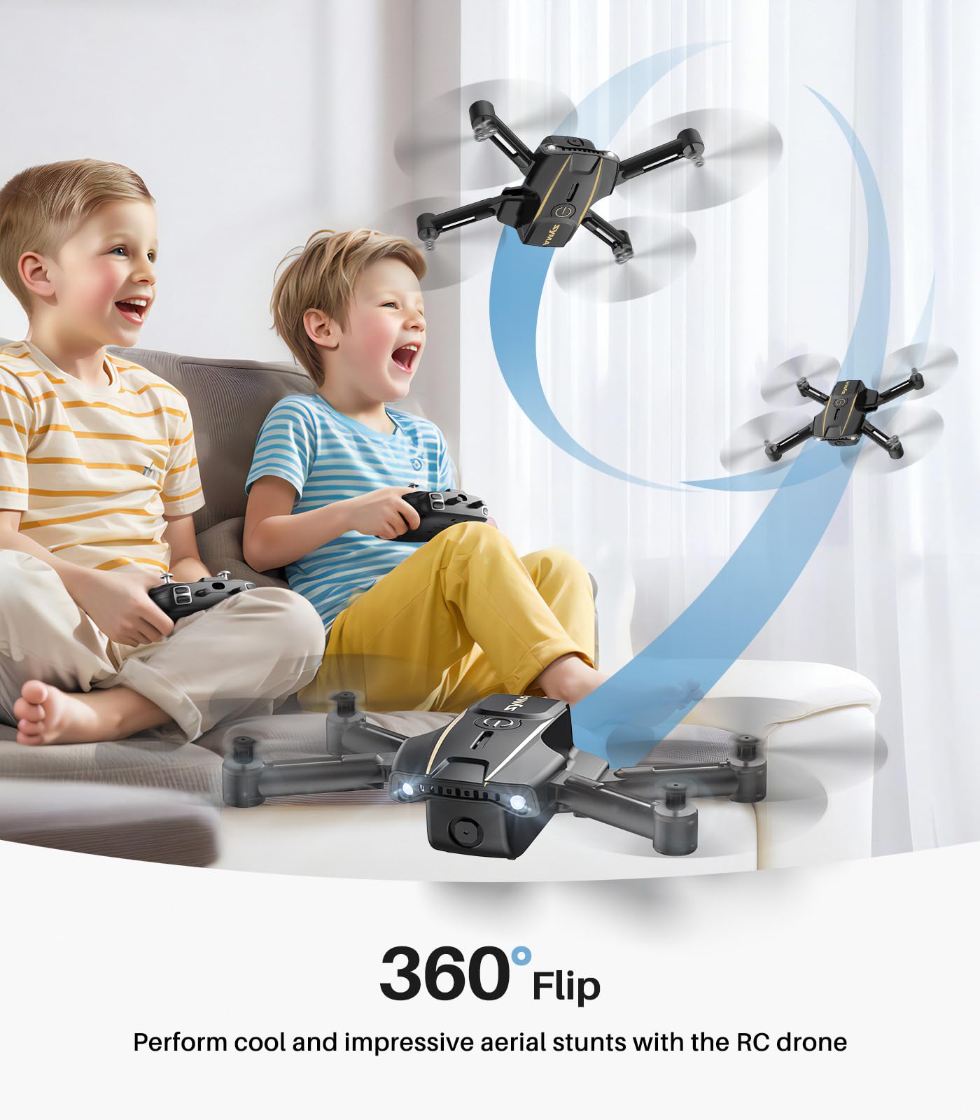 SYMA Mini Drone with Camera for Kids Adults with 720P HD FPV Camera Remote Control Quadcopter with Altitude Hold, Headless Mode, One Key Start Speed Switch UFO Toys Gifts for Boys Girls