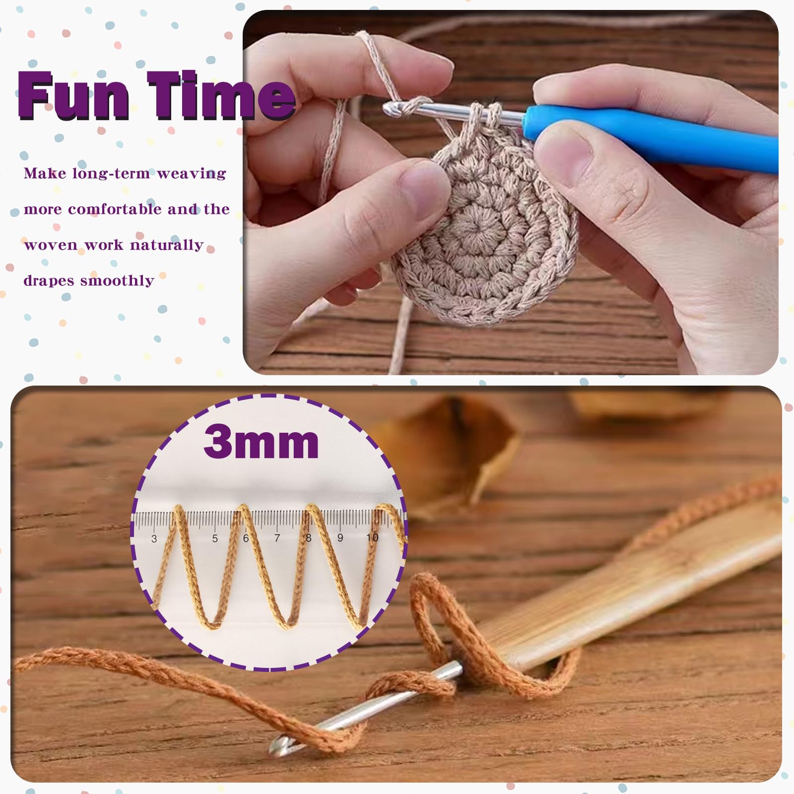 1 PCS 200g Cotton Yarn - 164 Yards Hollow Knitted Crochet Yarn for DIY Handbag, Purse, Basket, Cushion, Bag