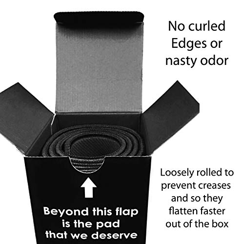Pro Gaming Mouse Pad (5mm) | Traverse Ridge Massive 46 inch | 46x17.3x0.20 Extra Thick | Black/Black | Dense Weave Speed Poly, Superior Control | Stitched Edge, Washable, Giant Large Desk Mat