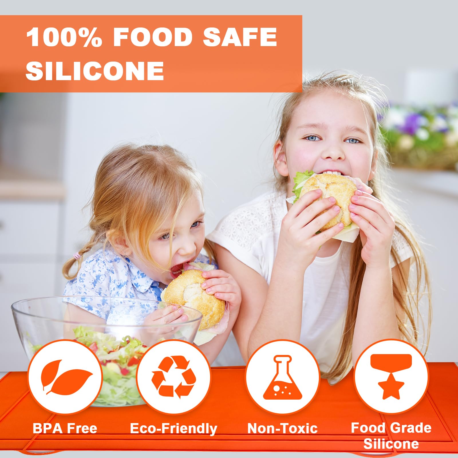 36" Silicone Griddle Mat for Blackstone, Heavy Duty Food Grade Silicone Grill Cover, Cuttable Griddle Silicone Protective Mat Cover, Resizable and Customizable (36/28/22inch)