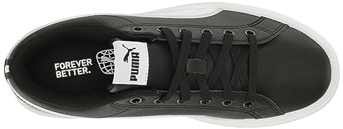 PUMA Women's KAIA 2.0 Sneaker, PUMA Black-PUMA White-Ash Gray, 8