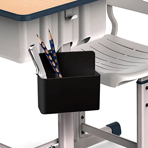 VieFantaisie Magnetic Dry Erase Marker Holder, Magnetic Marker Holder, Whiteboard Marker Holder, Magnet Pen Holder for Fridge, Whiteboard, Locker, School, Office, Home, Magnetic Cup, 1 Pack, Black