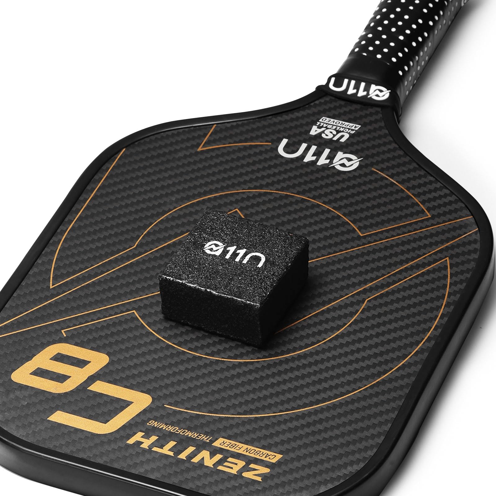 A11N SPORTS 3-Pack Pickleball Paddle Eraser - Quick Stain Removal and Spin Restoration - Black/Green/Mix Colors