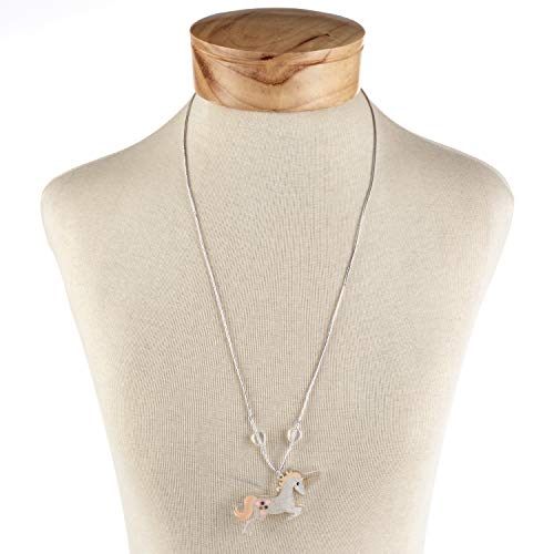 Hallmark Signature Valentines Day Card for Kids (Removable Unicorn Necklace)