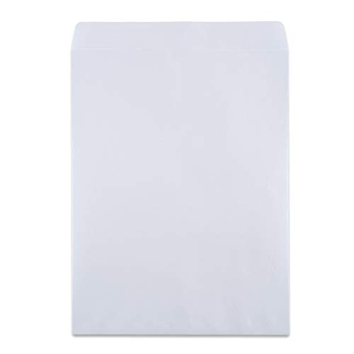 100 6 x 9 Self-Seal Security White Catalog Envelopes - 28lb, 100 Count, Security Tinted, Ultra Strong Quick-Seal, 6x9 inch (38600)