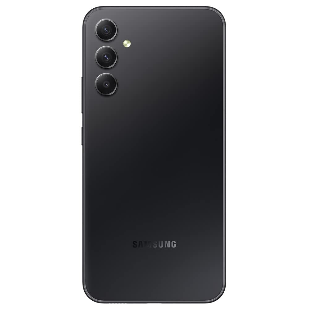 SAMSUNG Galaxy A34 5G Dual SIM (256GB, 8GB) 6.6" 120Hz AMOLED, Octa-Core, 48MP Triple Camera, 4G Volte (GSM Unlocked for T-Mobile, Metro, Global) International Model A346M/DSN (w/ 256GB SD, Graphite)
