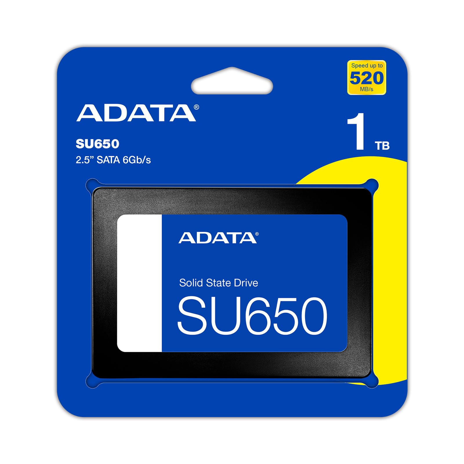 ADATA SU650 1TB 3D-NAND SATA 2.5 inch Internal SSD (ASU650SS-1TT-R)
