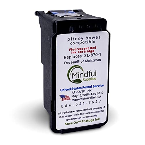 Save On Postage Ink Compatible SL-870-1 SendPro Mailstation (New Build) - Compatible PB Replacement 2pack