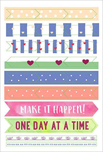 Essential Weekly Planner Stickers - She Believed She Could (Set of 160 Stickers)