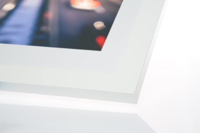 iDecorlife 16x20 White Picture Frames - Extra Thick Tempered Glass and Real Wood 11x14 Picture Frame with Mat or 16x20 Frame Without Mat - Wall Mounting Ready Real Wood Photo Frame
