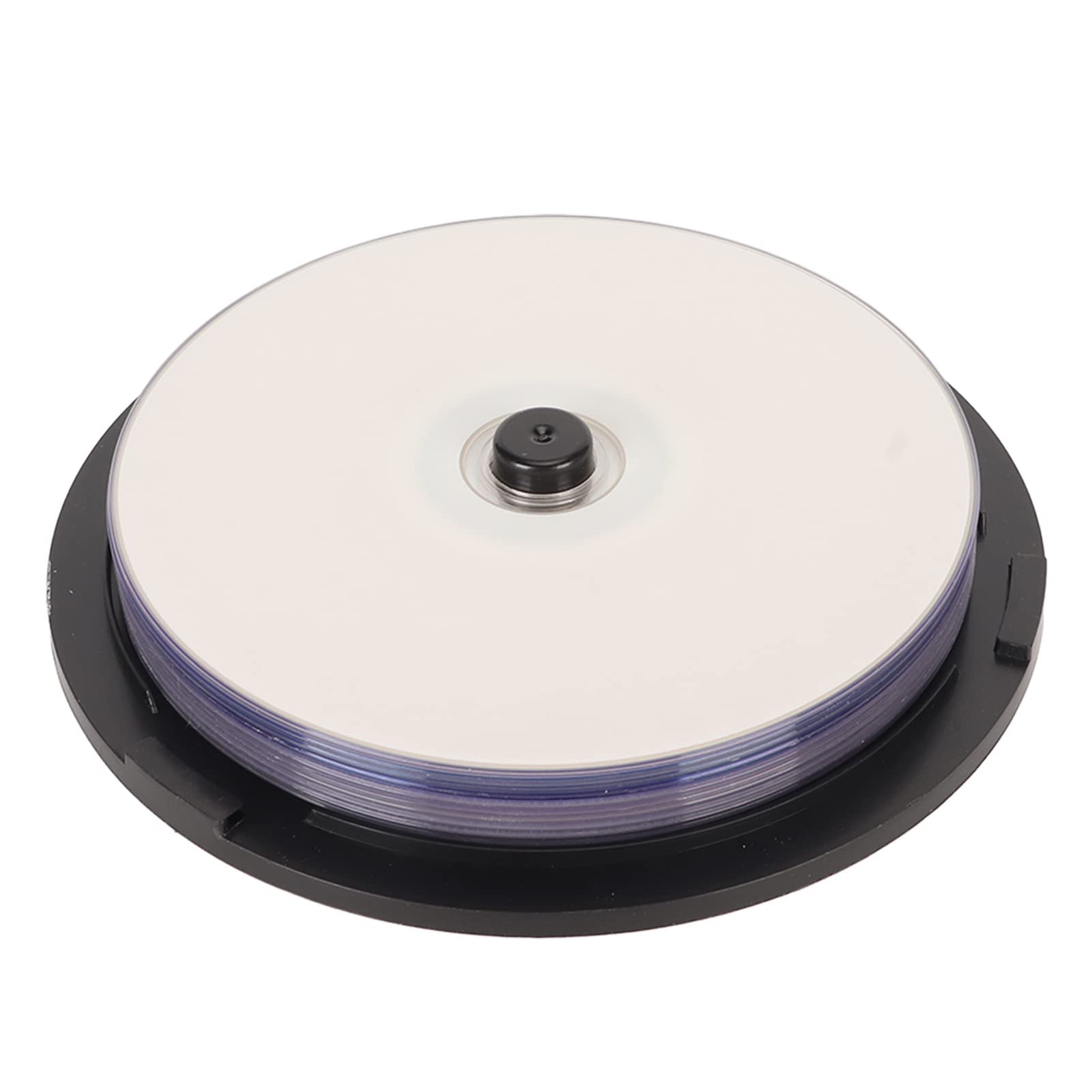 R Blank Disc, 4.7GB 16x Recordable Media Disc, R 4.7GB 16X White Inkjet Printable,Blank Media Recordable Movie Data Disc for Music Video Photos (10PCS)