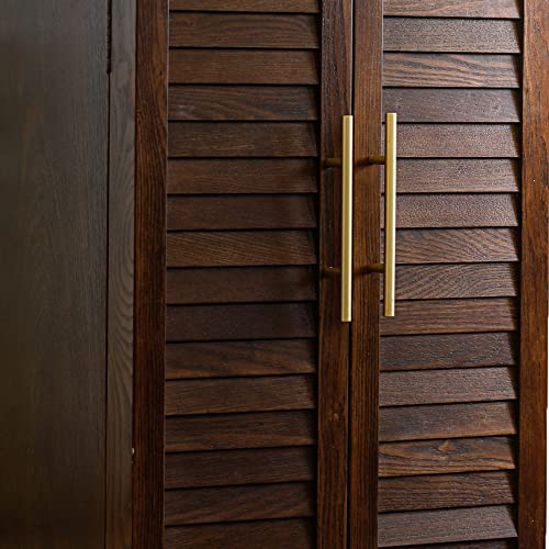 Hives and Honey Porsha Fully Locking Jewelry Armoire, Chocolate