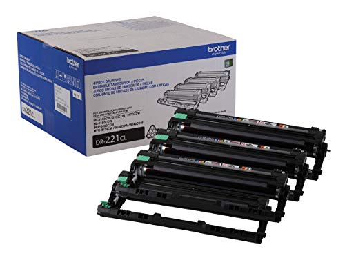 Brother Genuine-Drum Unit, DR221CL, Seamless Integration, Yields Upto 15,000 Pages, Color