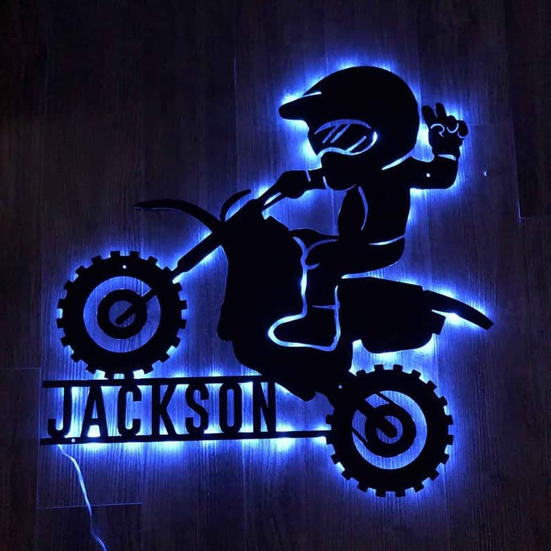 CEFFYLO Custom Ohio State Metal Wall Art With LED Lights, Personalized Ohio Map Name Sign Home Decor Born in Ohio Decoration Housewarming