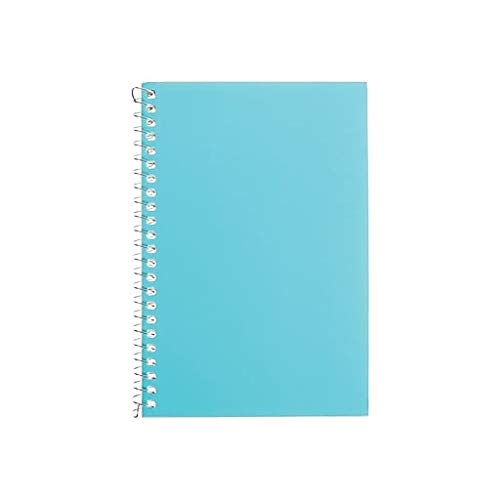 1InTheOffice Wirebound Spiral Memo Books, Memo Pads, 4" x 6", College Ruled, Small Notepad 4x6, Assorted, 50Sheets/Pad, 10 Pads/Pack