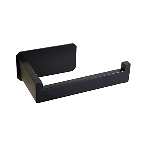 Toilet Paper Holder No-Drill Self Adhesive Toilet Paper Holder Stainless Steel Bathroom Kitchen Roll Paper Accessory Tissue Towel Rack Metal Holders Toilet Roll Holder (Color : C Style)