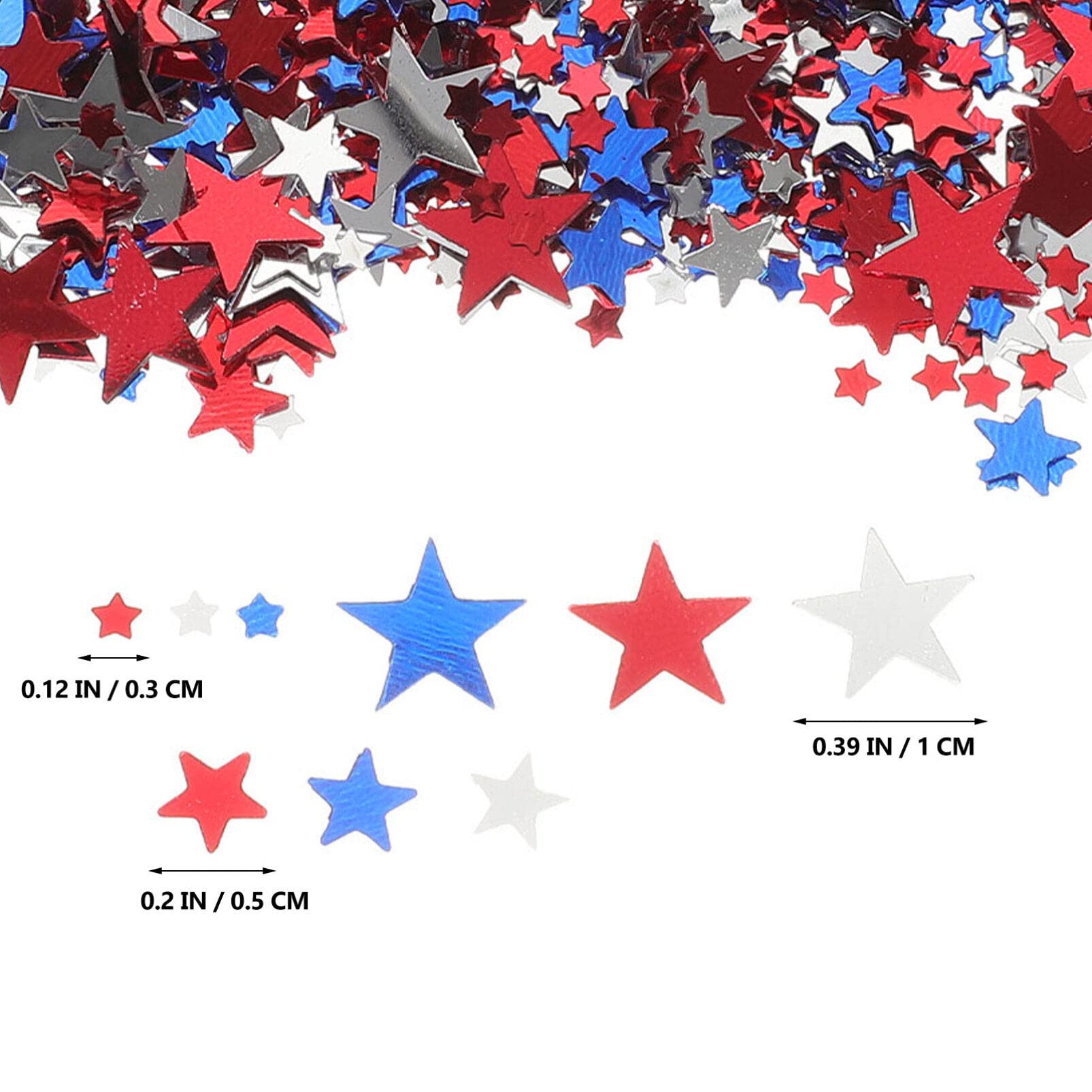 1 Independence Day Confetti Party Table Confetti Star Glitter Festival Confetti Star Sequin Confetti Table Scatter Star Confetti Party Confetti Decorative Confetti Party Decor