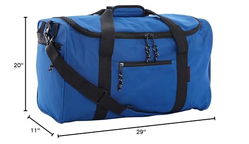 Travelers Club Orion Luggage and Travel Accessories, Blue, 6-Piece Set