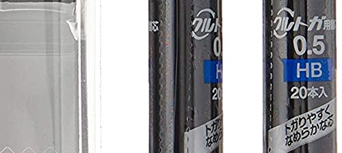 uni Mechanical Pencil Kuru Toga Roulette Model 0.5mm Gun Metallic (M510171P.43) + Lead 2 Set (Pencil : Lead : U05203HB.24)