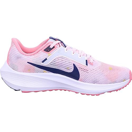Women's AIR Zoom Pegasus 40 PRM - Size 10 US - Pearl Pink/Midnight Navy