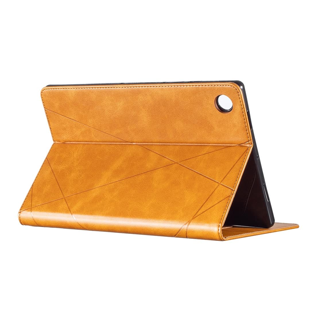 Stand Tablet Cover Premium PU Leather Case Compatible with Samsung Galaxy Tab A8 10.5" X200 / X205 (2021),Smart Magnetic Flip Fold Stand Case with Card Slot Protective Cover Compatible with Man/Woman