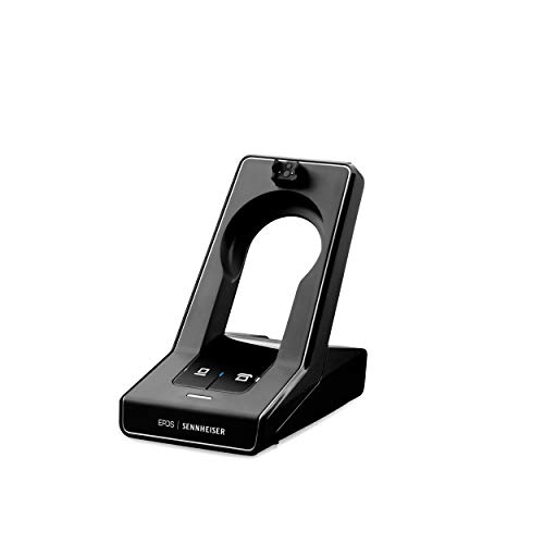 Sennheiser SD Pro 1 ML (506010) - Single-Sided, Multi Connectivity Wireless DECT Headset for Desk Phone & Certified for Skype for Business, Ultra Noise-Cancelling Microphone (Black)