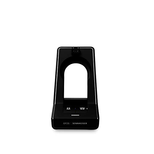 Sennheiser SD Pro 1 ML (506010) - Single-Sided, Multi Connectivity Wireless DECT Headset for Desk Phone & Certified for Skype for Business, Ultra Noise-Cancelling Microphone (Black)