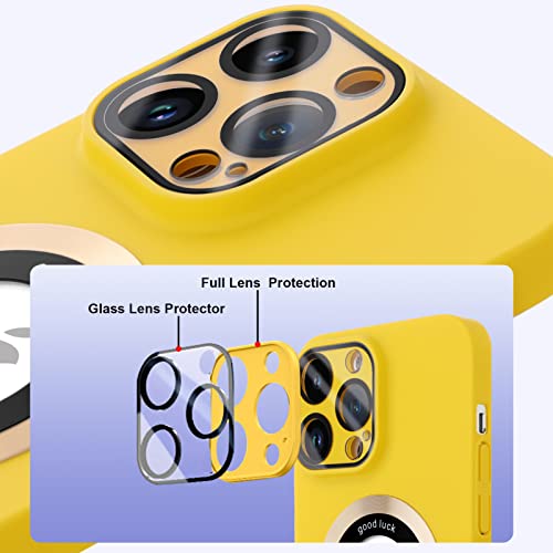tharlet Magnetic Phone Case Compatible for iPhone 13 Pro Max,Compatible with Magsafe Hard PC with Camera Lens Protector Full Protection Shockproof Slim Matte Cases