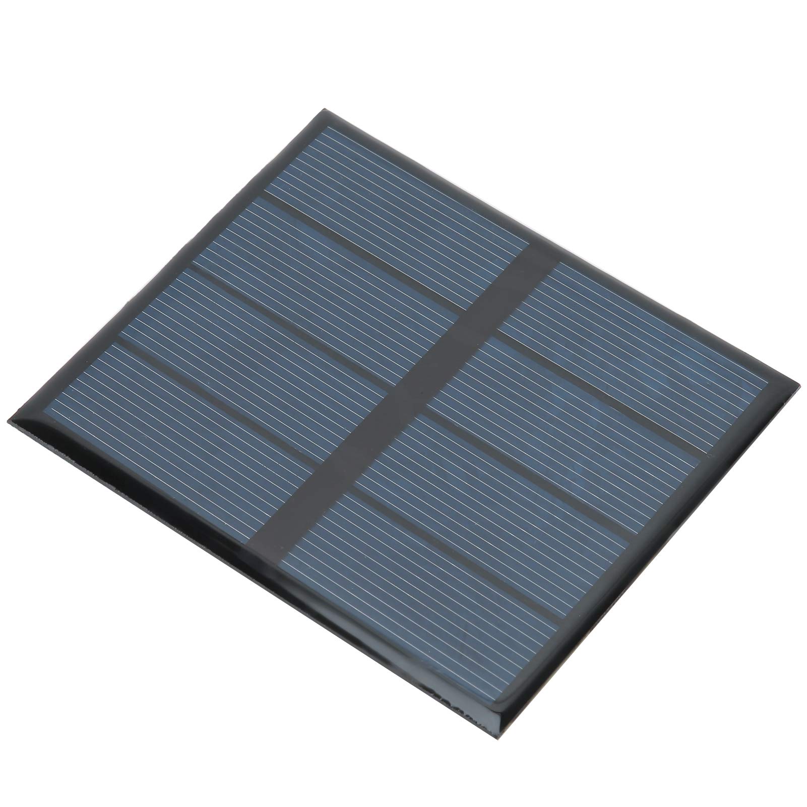 Mini Small Solar Panel, 2Pcs Polycrystalline Silicon Diy Battery Charger Kit 0.6W 2V for Small Dc Batteries for Low Power Devices