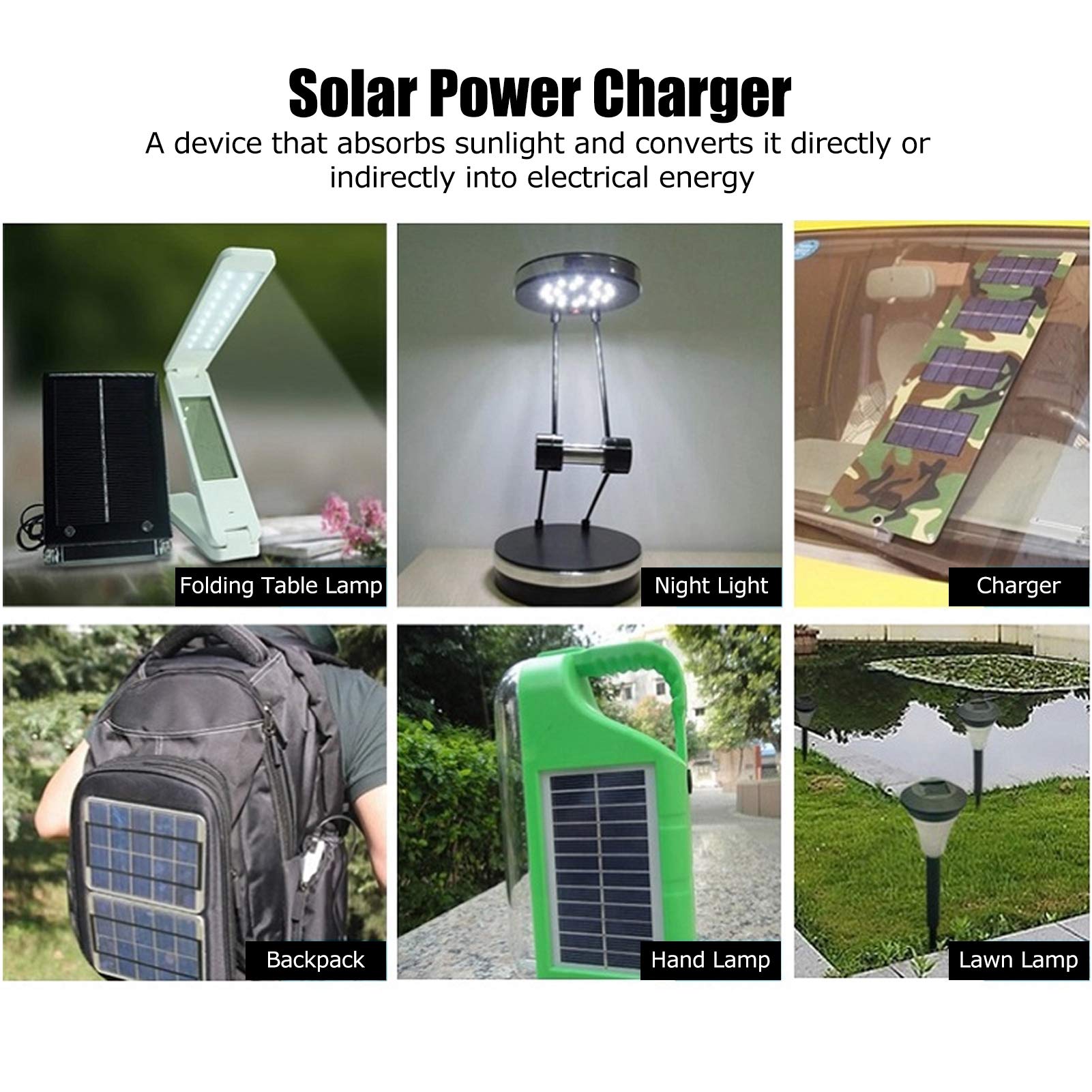 Mini Small Solar Panel, 2Pcs Polycrystalline Silicon Diy Battery Charger Kit 0.6W 2V for Small Dc Batteries for Low Power Devices