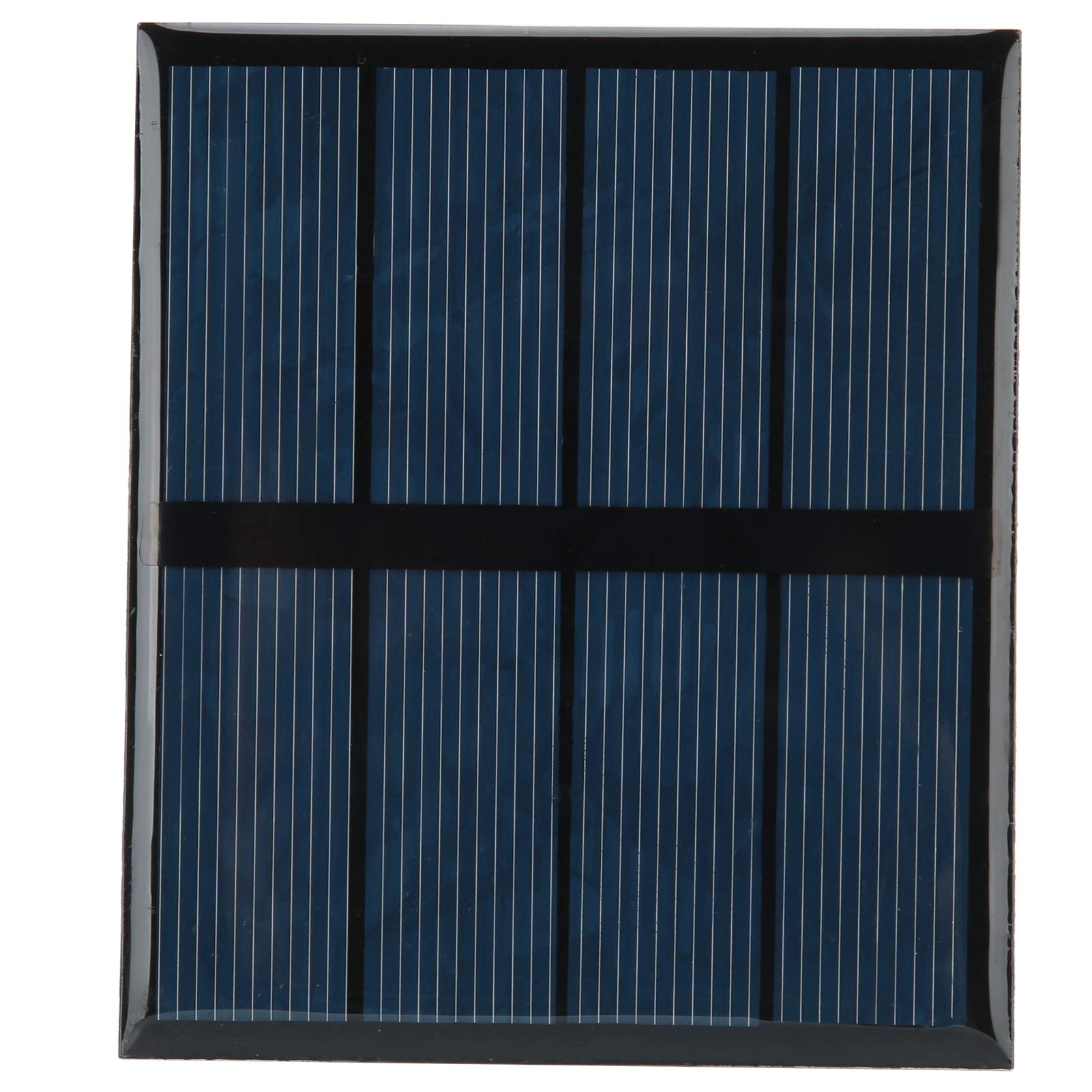 Mini Small Solar Panel, 2Pcs Polycrystalline Silicon Diy Battery Charger Kit 0.6W 2V for Small Dc Batteries for Low Power Devices