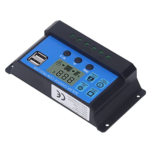 Solar Regulator, Solar Controller LCD Display Power Off Memory PWM for Industry (40A)