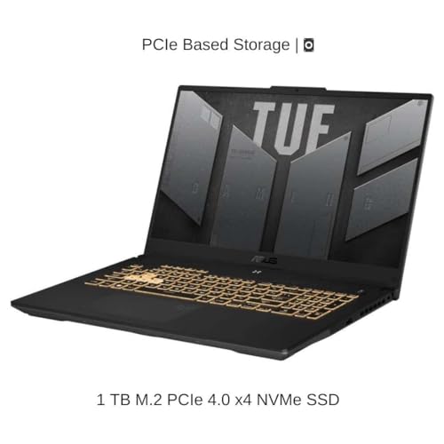 HIDevolution ASUS TUF Gaming A17 FA707XU 17.3" FHD 144Hz, 4.0 GHz Ryzen 9 7940HS, RTX 4050, 32 GB DDR5 RAM, 1 TB PCIe SSD, Windows 11 Pro
