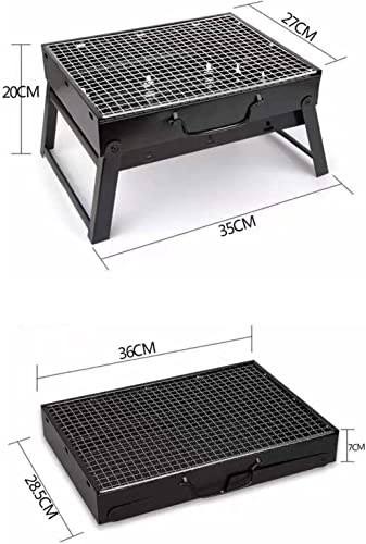 Gas grill Folding Barbecue Grill Portable Compact Charcoal Barbecue Grill Barbecue Grill Bar Smoking Outdoor Camping