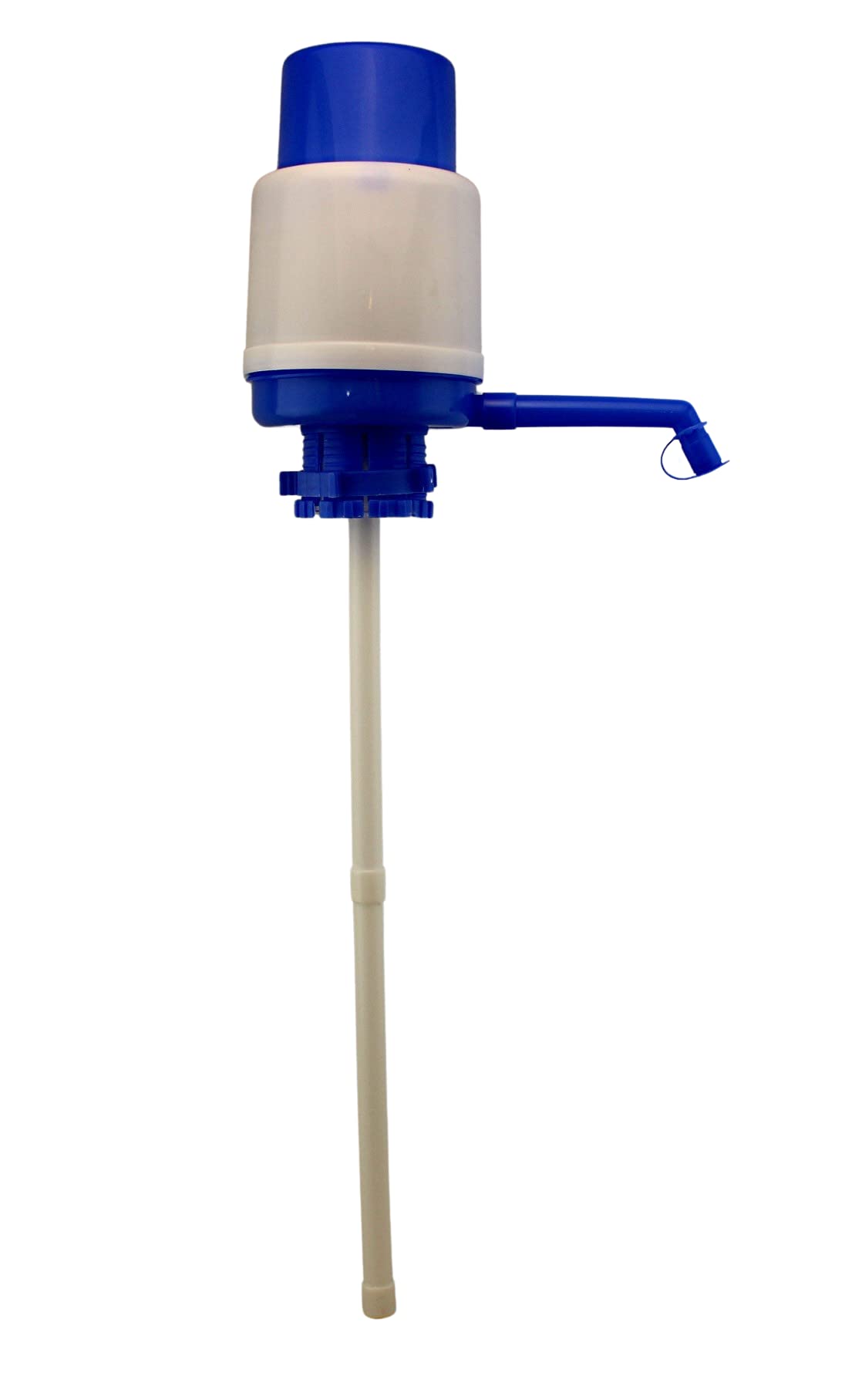 Dependable Industries Drinking Water Pump Manual Vacuum Action Dispenser for Drinking Water Bottles Fits Most Standard 3-5 Gallon Water Bottles