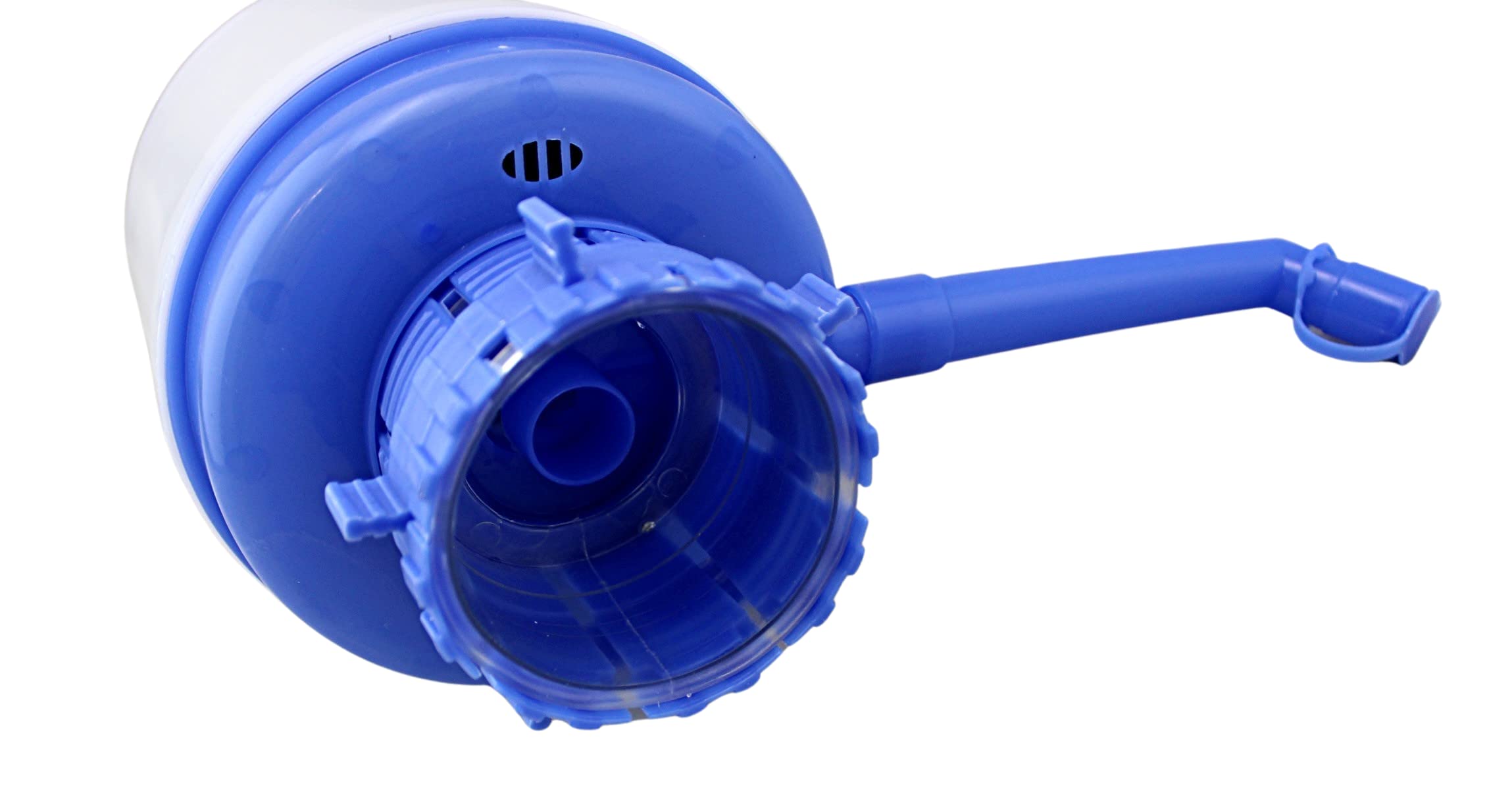 Dependable Industries Drinking Water Pump Manual Vacuum Action Dispenser for Drinking Water Bottles Fits Most Standard 3-5 Gallon Water Bottles