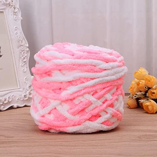 Purple Yellow Blue Mixed Color 100g/1ball Yarn Soft Cotton Hand Knitted Yarn coarse Woven coarse Crochet