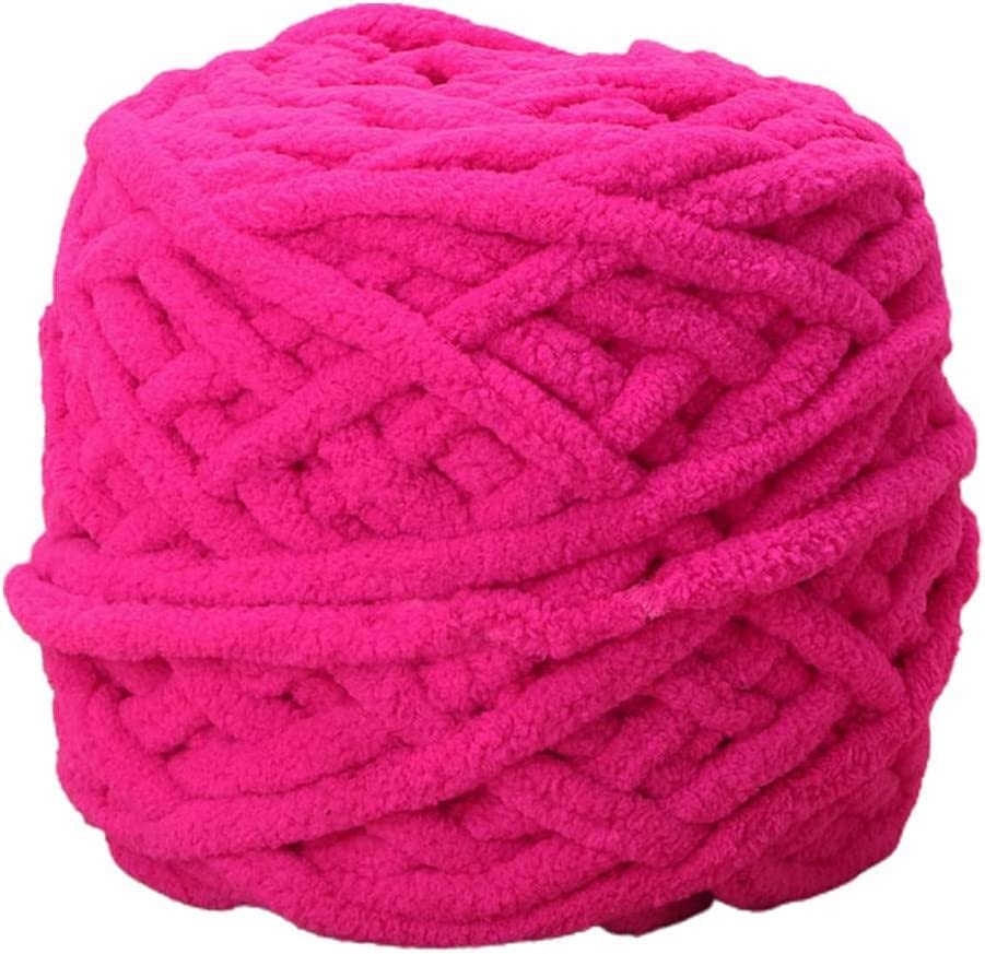 Purple Yellow Blue Mixed Color 100g/1ball Yarn Soft Cotton Hand Knitted Yarn coarse Woven coarse Crochet