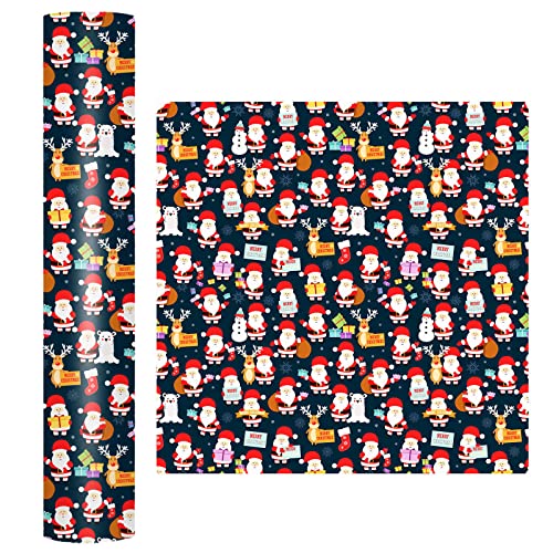 Pattern Vinyl Christmas Vinyl Heat Transfer On DIY Garment Film Silhouette Paper Art Roll Tape (G, One Size)