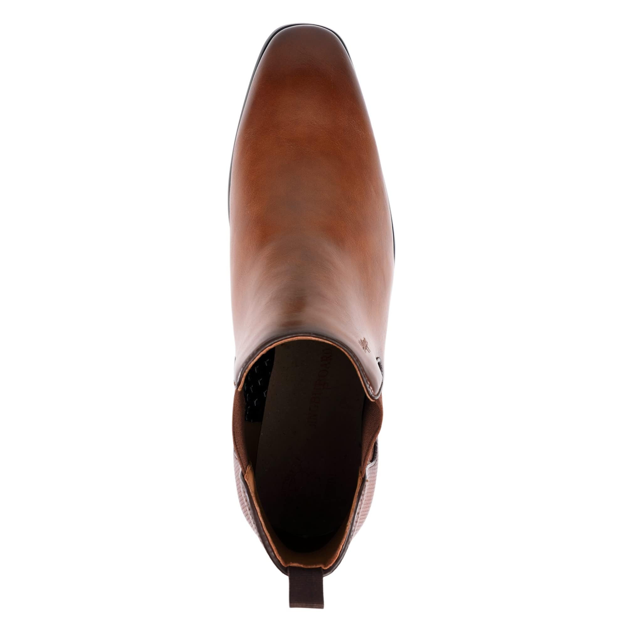 Tommy Hilfiger Mens Sesame Boot Medium Brown Burnished 10.5M