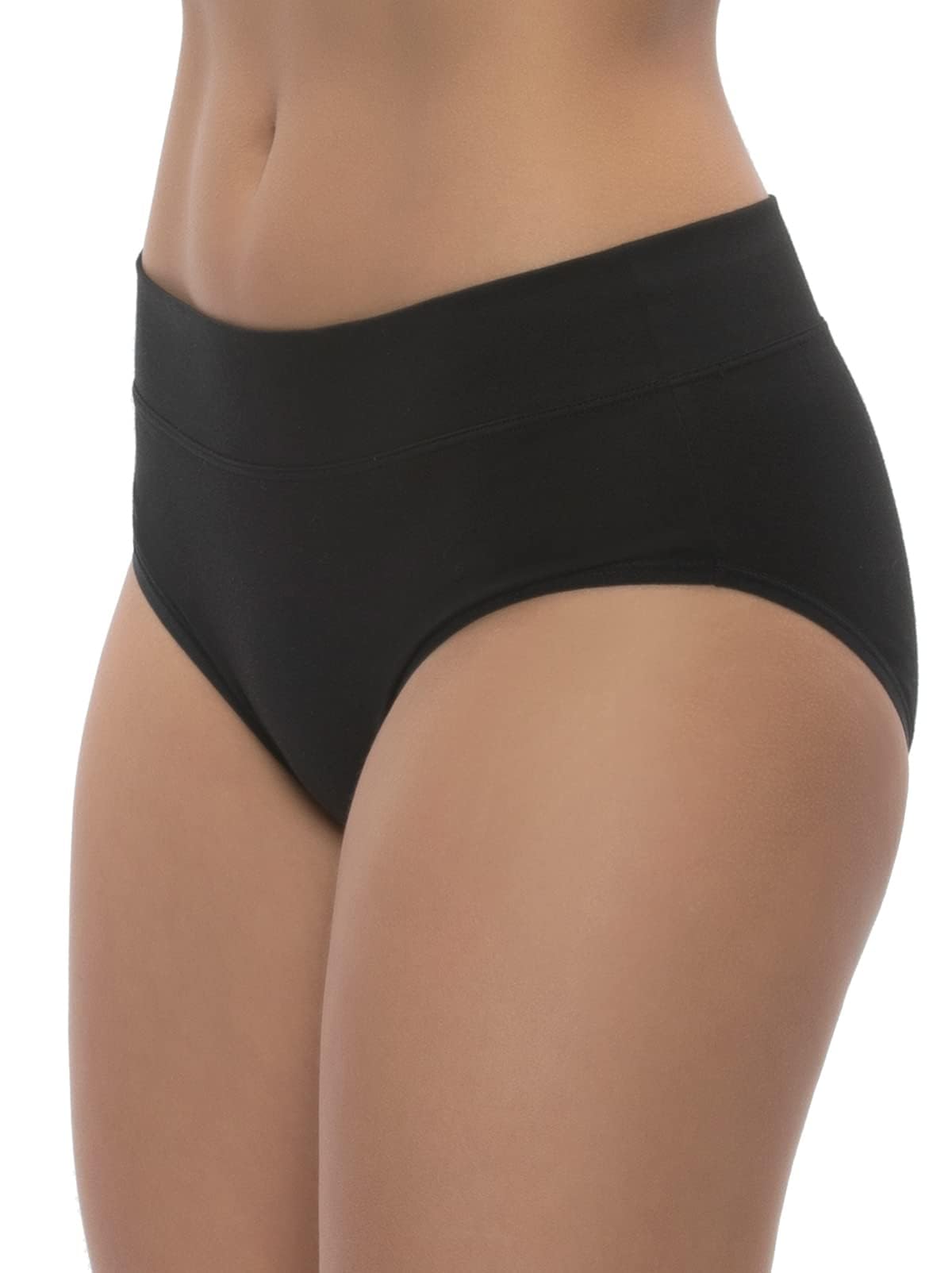 Felina Women's Pima Cotton Hipster Panty, 5-Pack Underwear