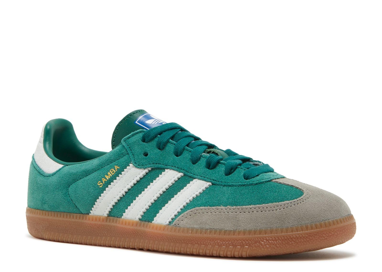 adidas Samba OG Mens Collegiate Green/FtWht/Gum Size 8