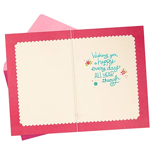 Hallmark Peanuts Mother's Day Card (Snoopy with Flowers)