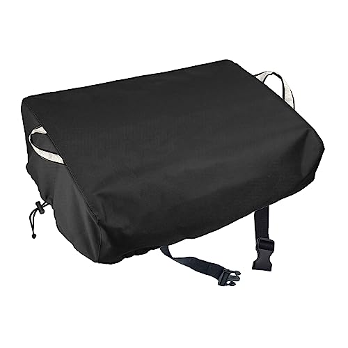 22 inch Griddle Cover for Blackstone - 600D with Hood Blacksston Grill Cover Handles Waterproof UV-Proof Windproof Drastring for BBQ Outdoors,Black