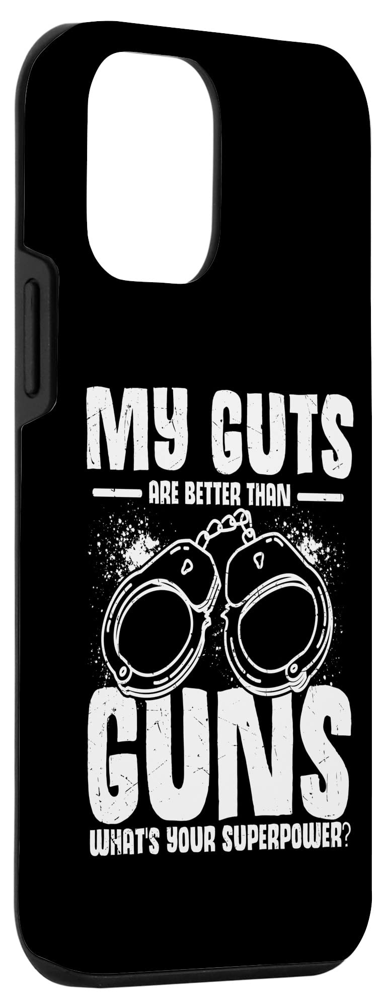 iPhone 12 mini Corrections Officer Decor Gear Thin Silver Line Correctional Case