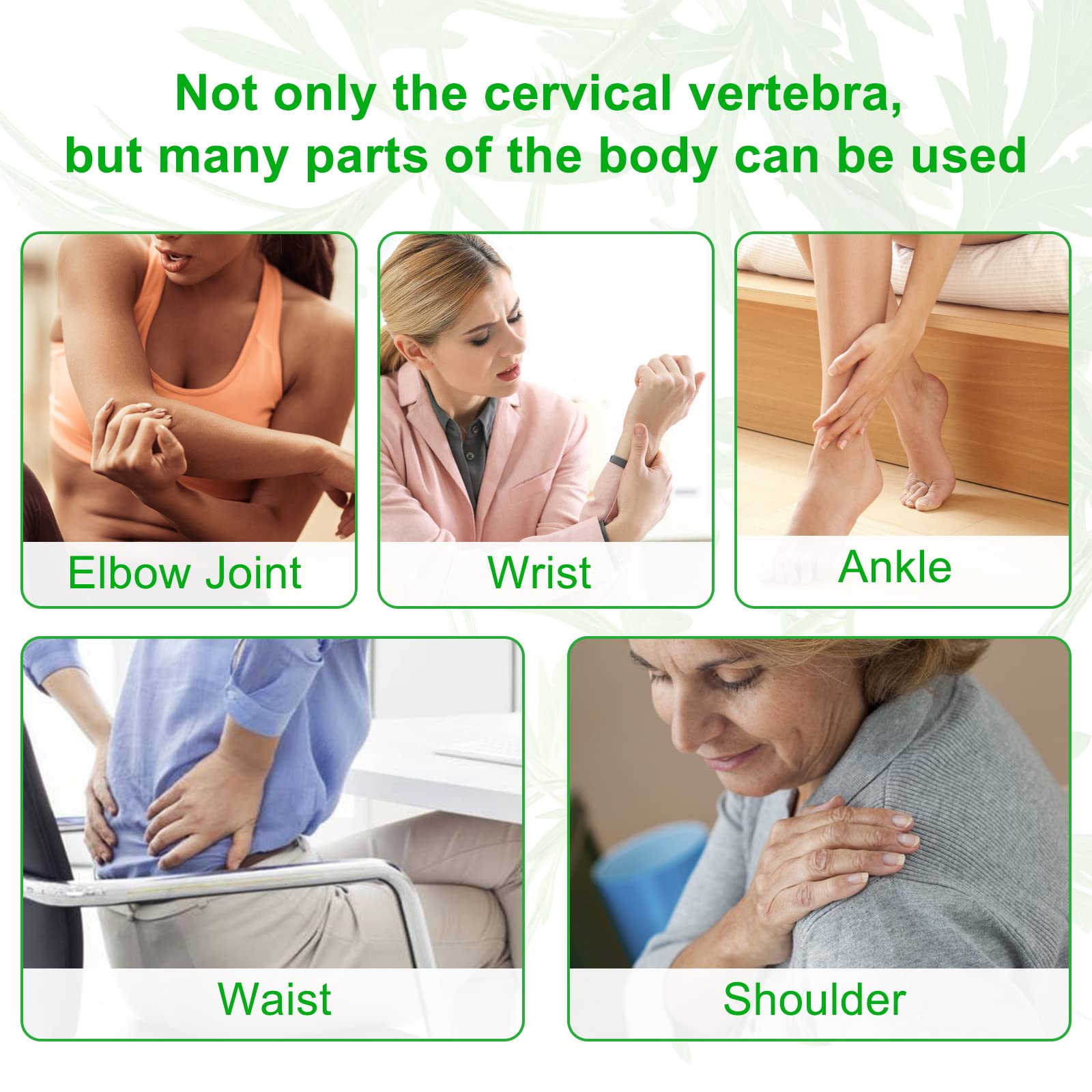 SHIFAKOU Knee Joint Patch, Natural Ingredients Knee Care Patches, Herbal Patch for Knee Joint Care, Long Lasting Care of Knee Joint Uncomfortable -1 Bags/12 Pcs