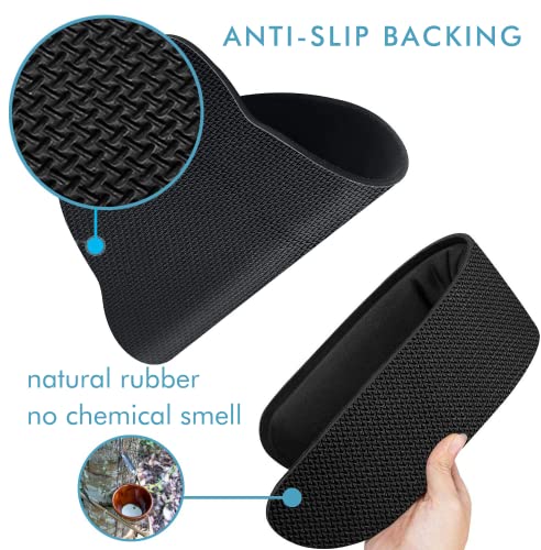 Comfy Mee Premium Memory Foam Keyboard and Mouse Wrist Rest Pads Set- for Comfortable Typing &Wrist Pain Relief (Pack of 2)