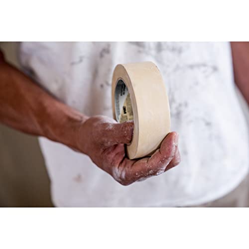 Scotch Contractor Grade Masking Tape, Tan, Tape for General Use, Multi-Surface Adhesive Tape, 1.88 Inches x 60.1 Yards, 3 Rolls