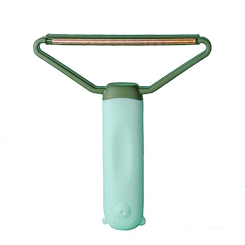 SUJAYU Pet Hair Remover, 2 in 1 Pet Hair Remover Fur Remover Dog Hair Remover Cat Hair Remover, Cat Hair Remover Furniture Pet Hair Remover for Couch Pet Hair Remover for Laundry (Green)