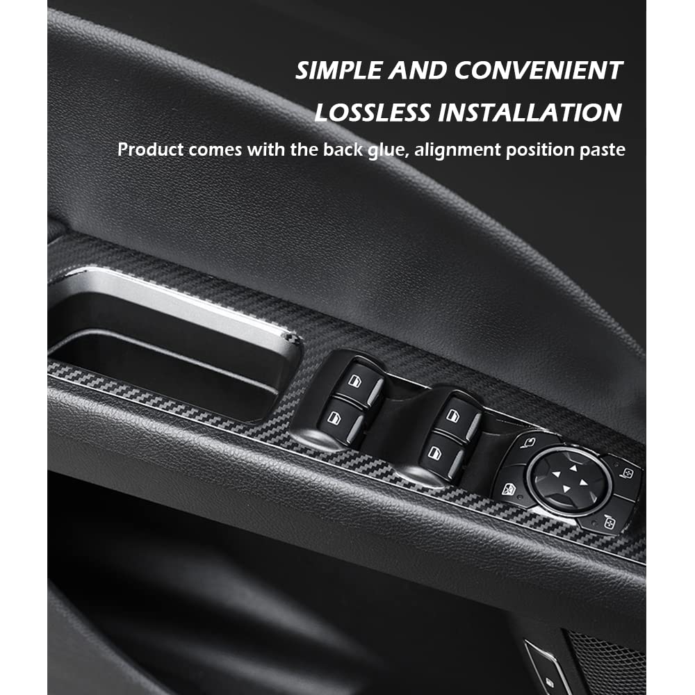 3D Stereo Black Carbon Fiber Vinyl Wrap,157.5"x11.8" Waterproof & Wrinkle Resistant Car Wrap with Scraper Tool for Cool Car Decorations,Suitable for Cars Trucks SUVs Motorcycles